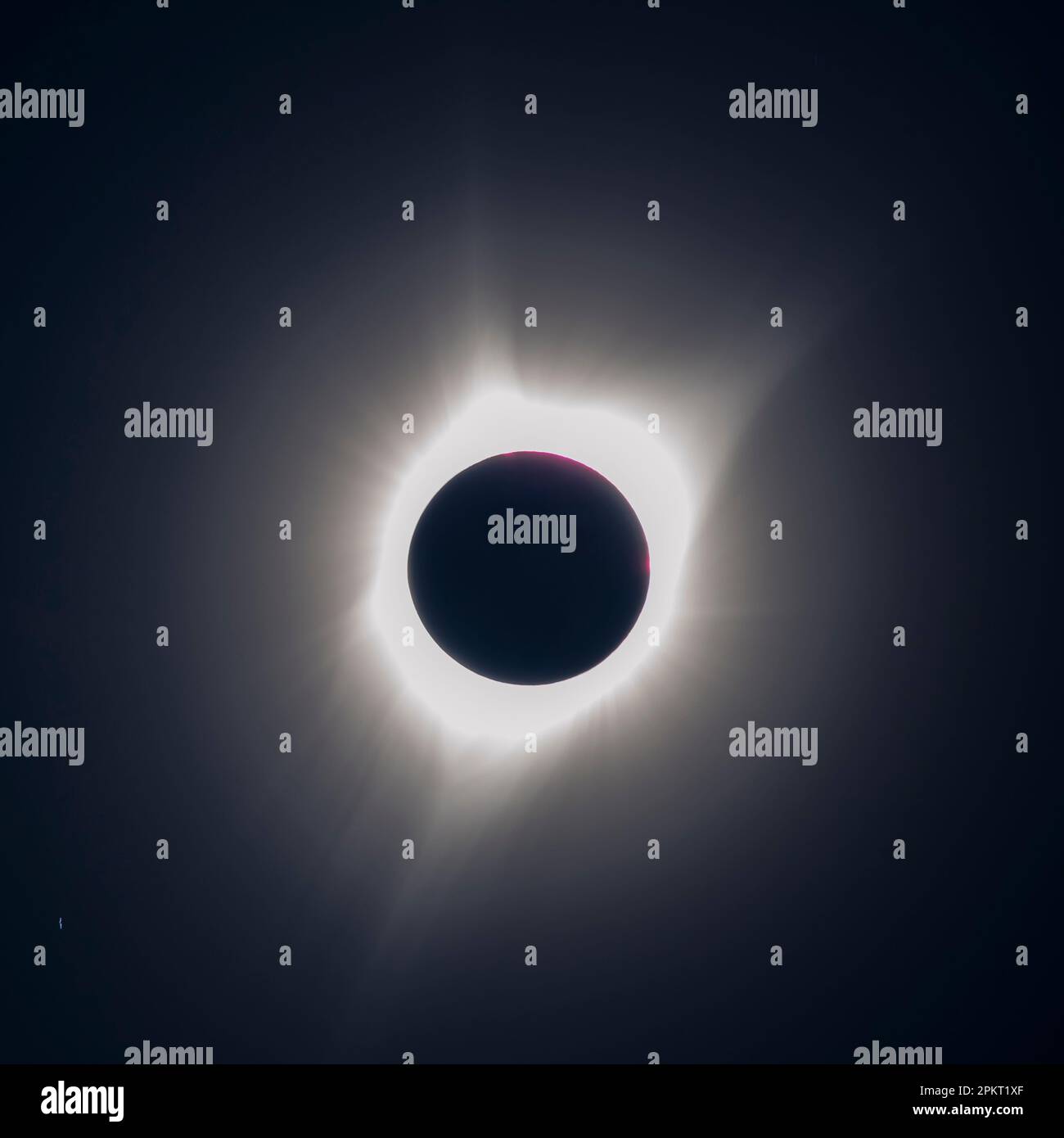 éclipse solaire de 2024 Banque de photographies et d’images à haute ...