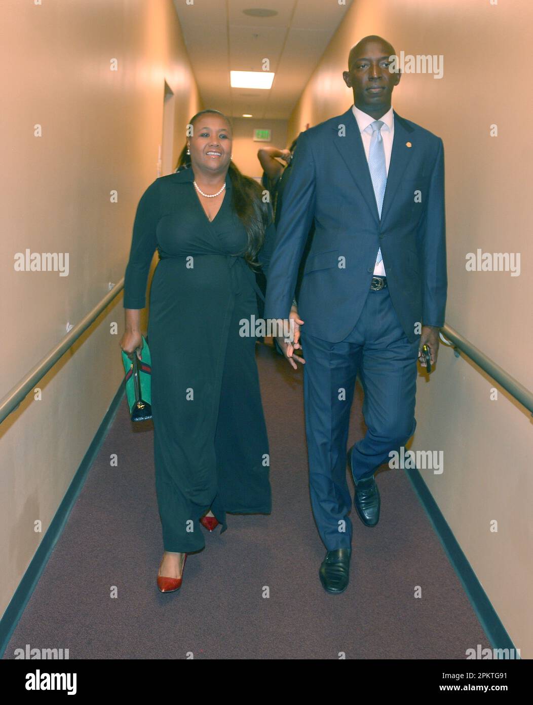 Miramar, États-Unis. 06th avril 2023. MIRAMAR, FL - 06 AVRIL : le maire ...