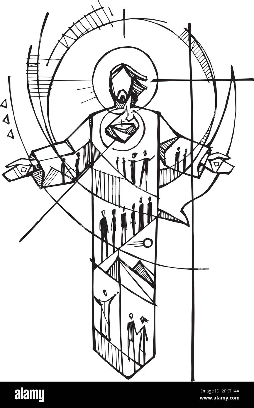 The body of christ Banque d'images vectorielles - Alamy