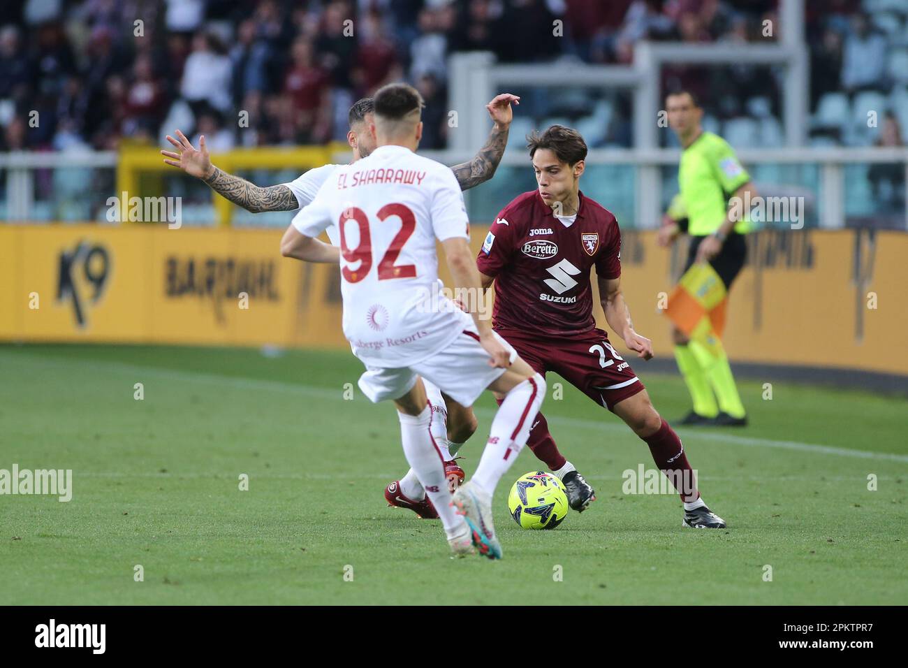 Stade Olimpico Grande Torino, Turin, Italie, 08 avril 2023, Samuele ...