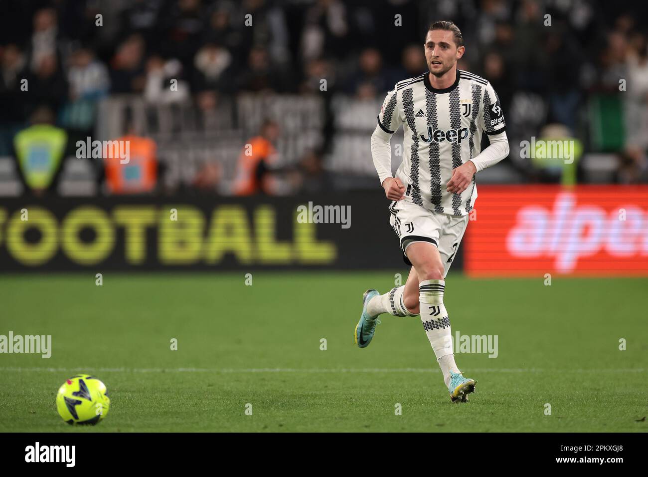 Turin, Italie, le 4th avril 2023. Adrien Rabiot de Juventus lors du ...
