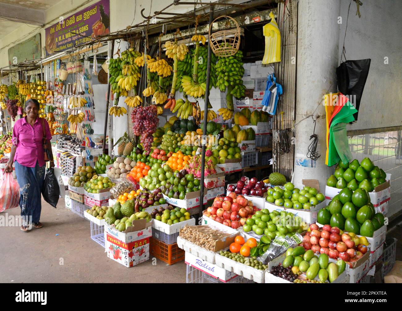 Sri lanka kandy market fruit Banque de photographies et d’images à ...