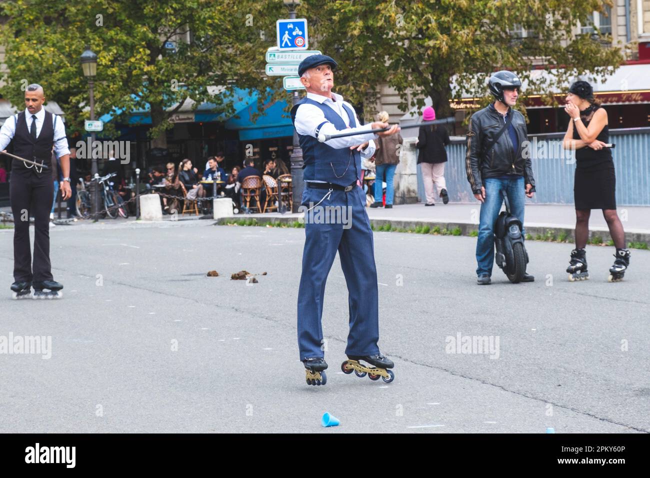 Roller tricks Banque de photographies et d’images à haute résolution ...