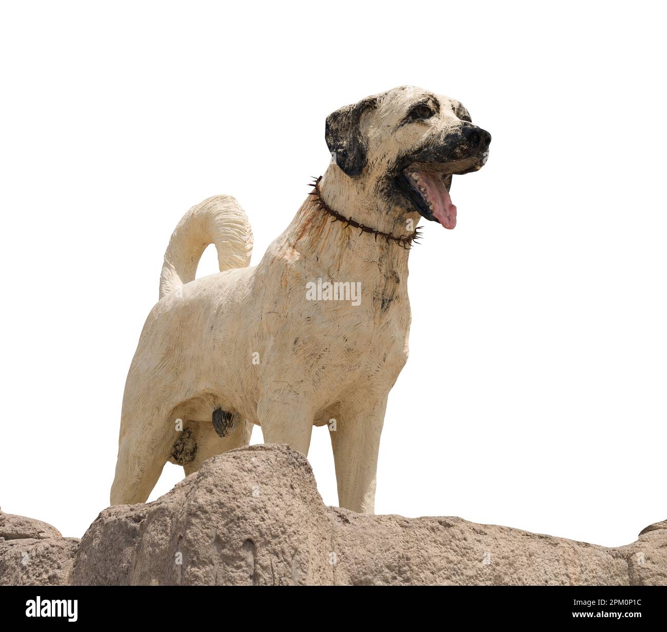 Kangal, Sivas, Turquie- 17 juin 2021. Statue de chien Sivas ilinin ...