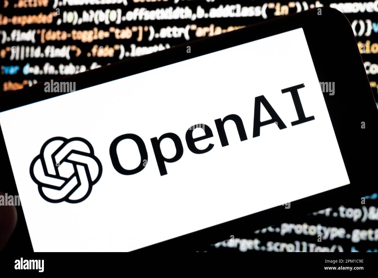 Los Angeles, Californie, États-Unis. 10th avril 2023. OpenAI est un organisme de recherche axé ...