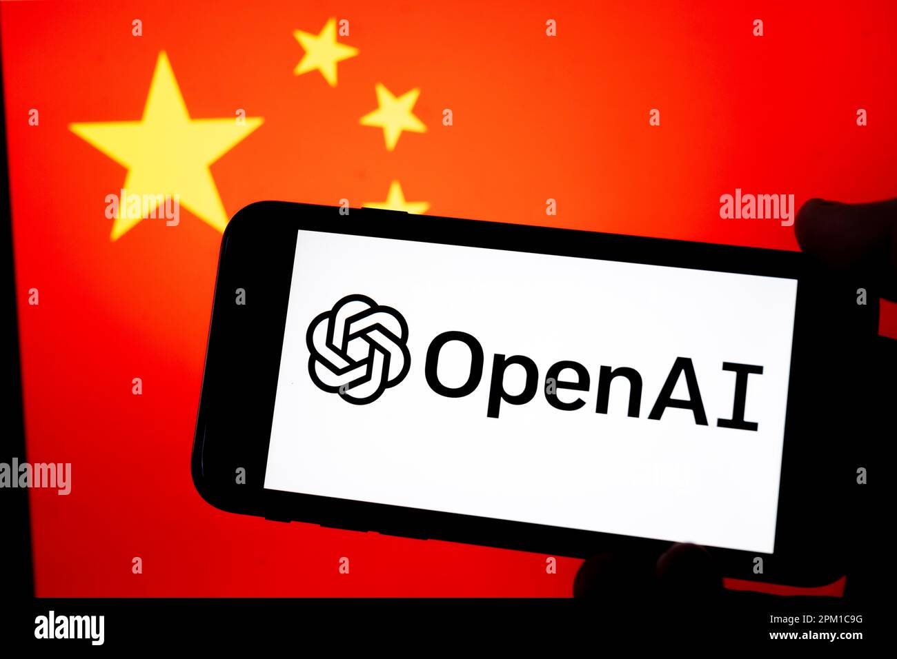 Los Angeles, Californie, États-Unis. 10th avril 2023. OpenAI est un organisme de recherche axé ...