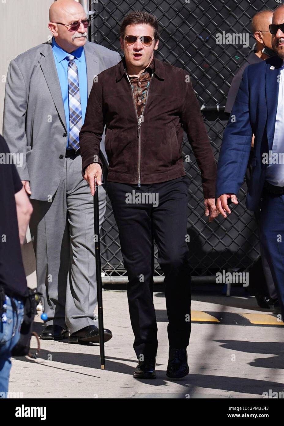 Photo by: gotpap/STAR MAX/IPx 2023 4/10/23 Jeremy Renner is seen on ...