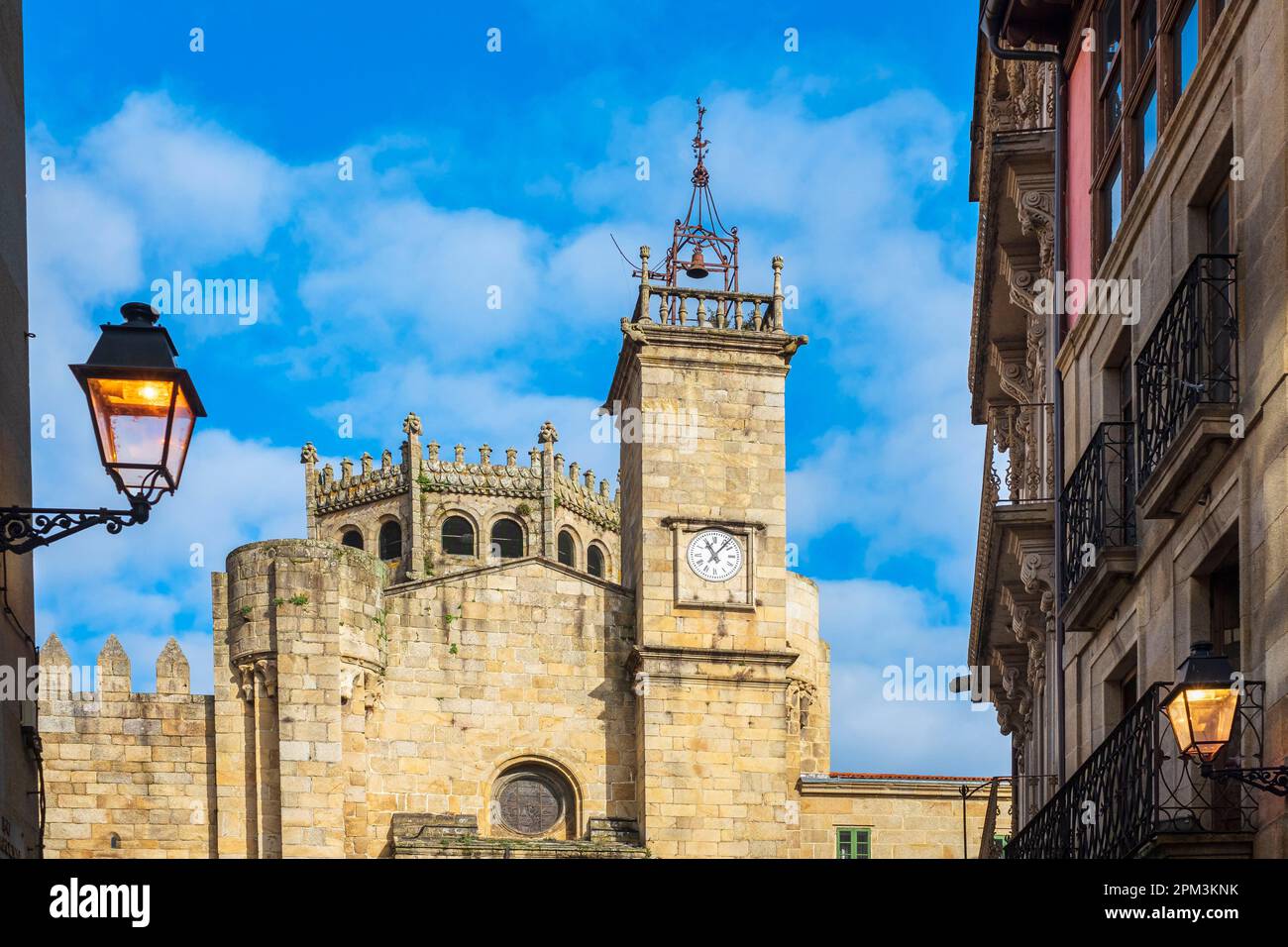 Espagne, Galice, Ourense, scène sur la via de la Plata via Ourense ou Camino Sanabres ...