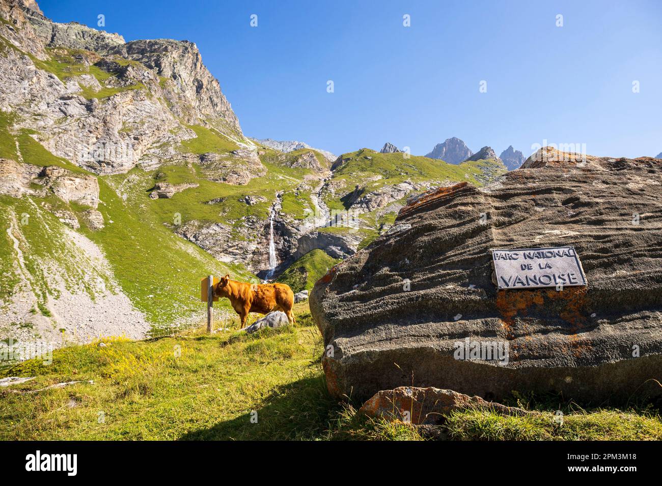 France, Savoie, Pralognan-la-Vanoise, Parc National de la Vanoise, GR55 ...