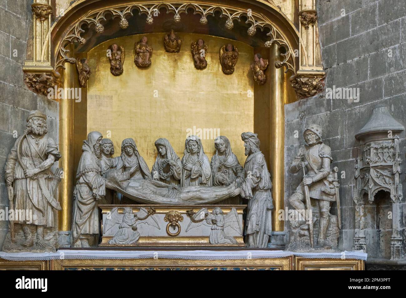 France, Gers, Auch, la St Cathédrale de Marie, classée au patrimoine ...