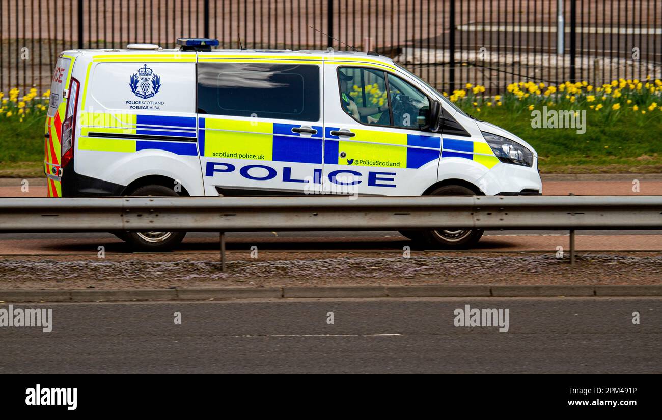 Fourgon de police dundee Banque de photographies et d’images à haute ...