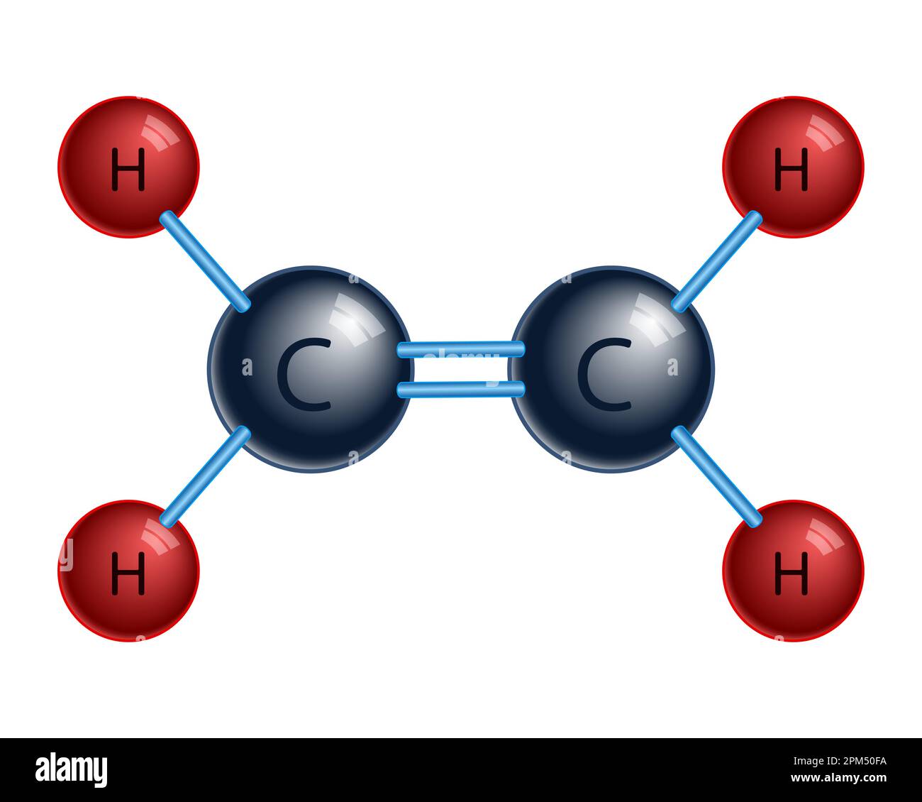 Ethylene molecule Banque de photographies et d’images à haute ...