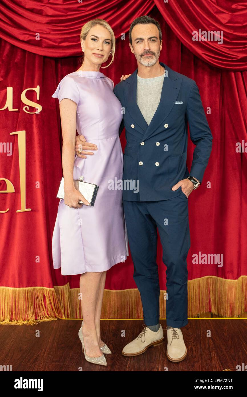 Reid Scott (R) assiste à la première saison 5 de la « merveilleuse Mme ...