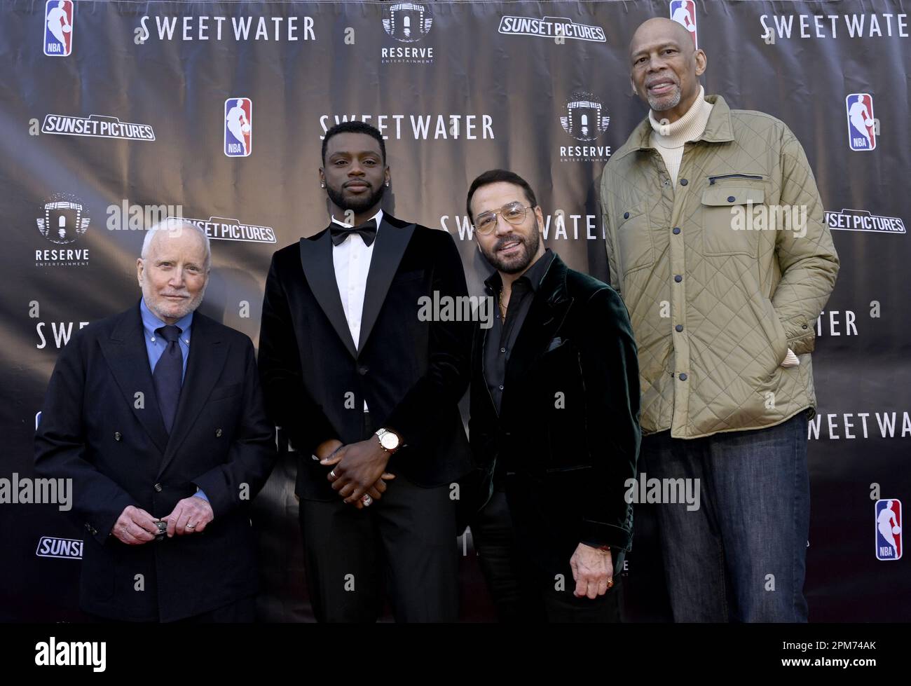 Richard Dreyfuss, Everett Osborne, Jeremy Piven et Kareem Abdul-Jabbar ...