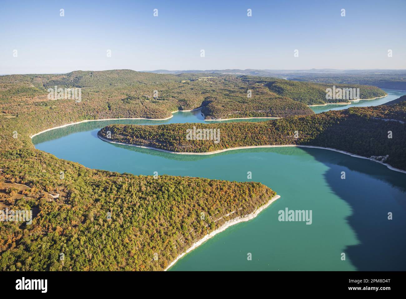 Vouglans lac de vouglans Banque de photographies et d’images à haute ...