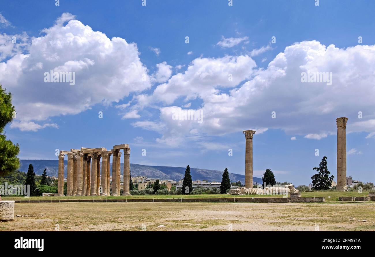 Temple zeus olympic Banque de photographies et d’images à haute ...