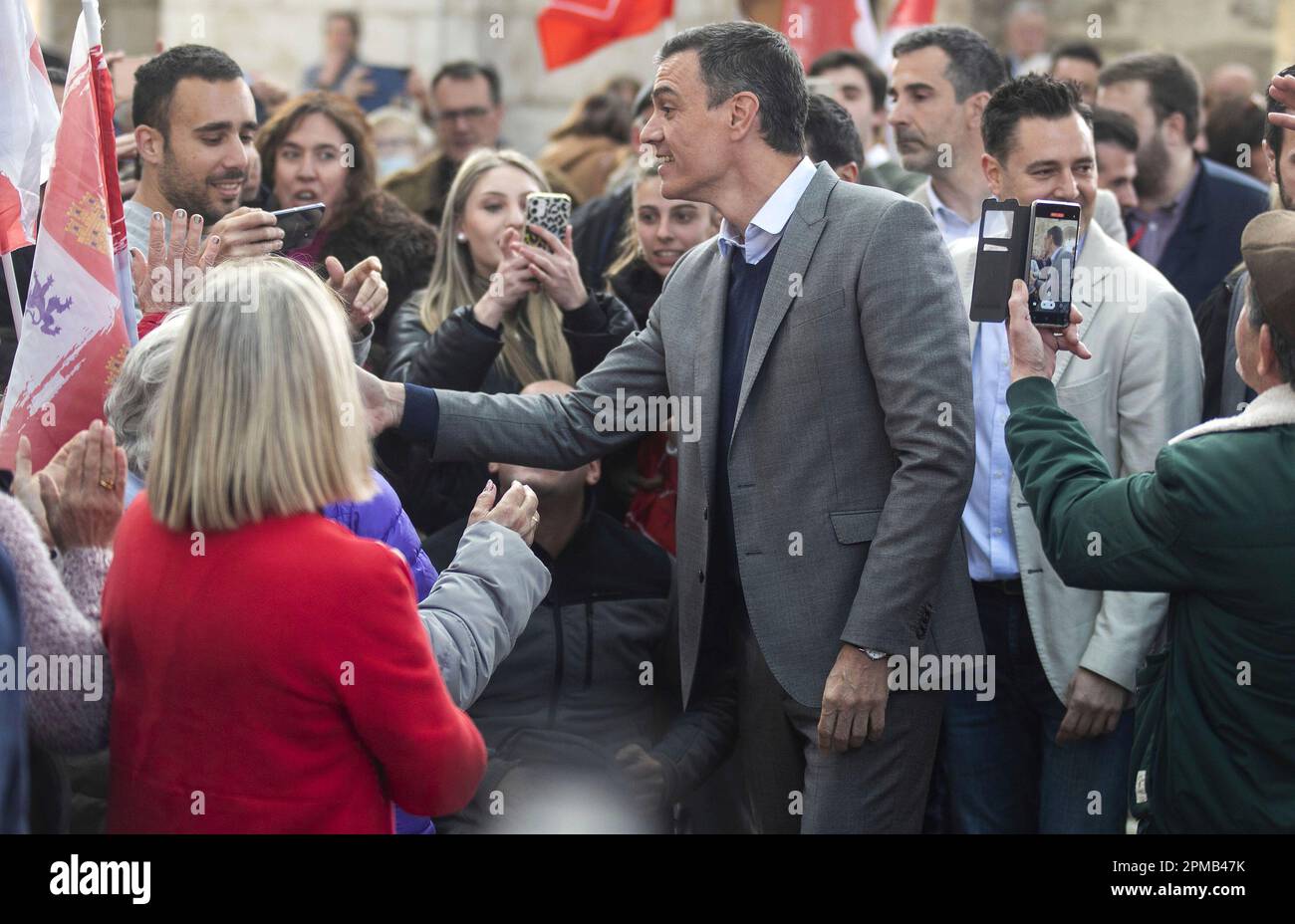 The President of the Government and Secretary General of the PSOE ...