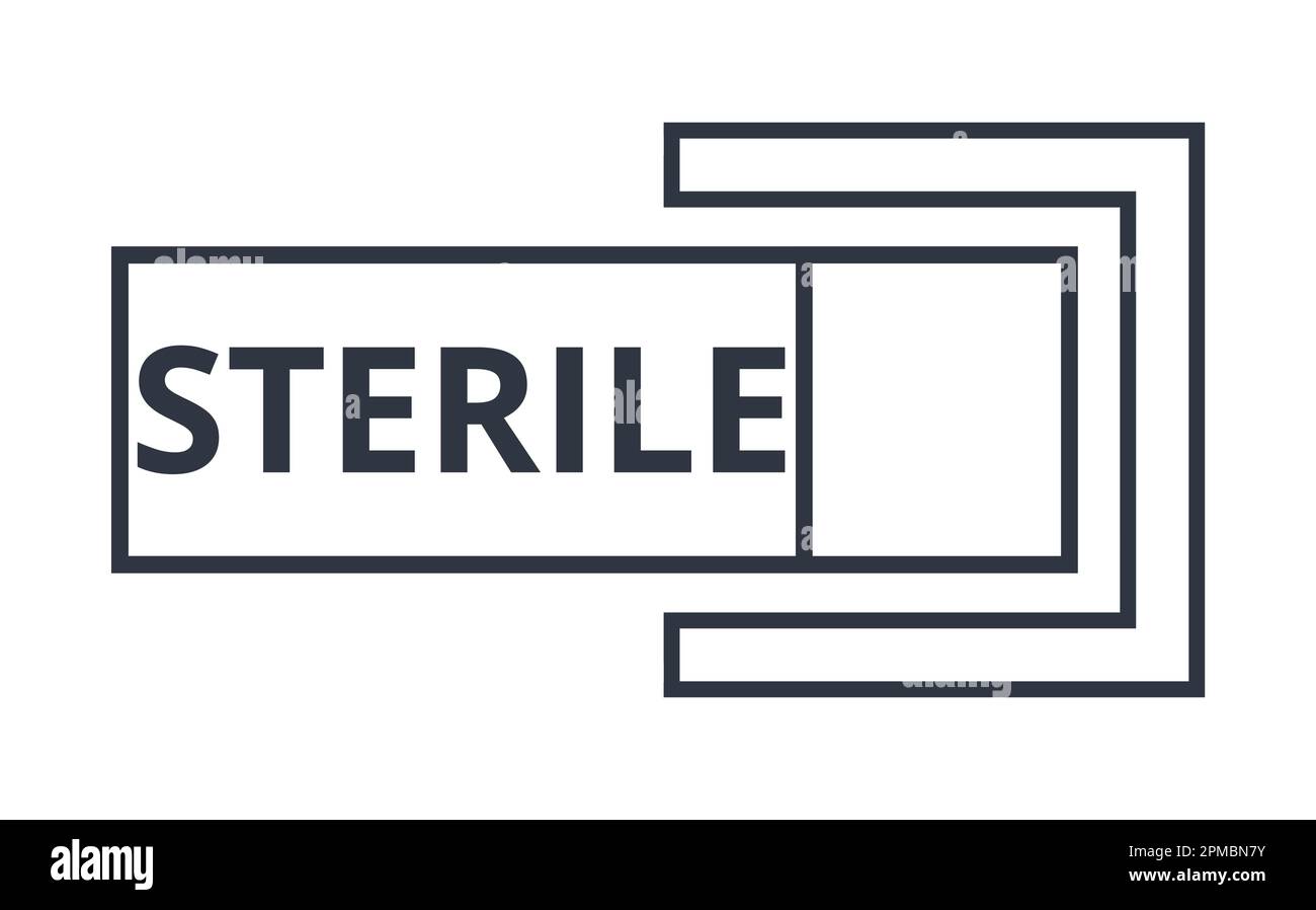 Symbole du circuit de fluide stérile. Symboles graphiques pour les ...