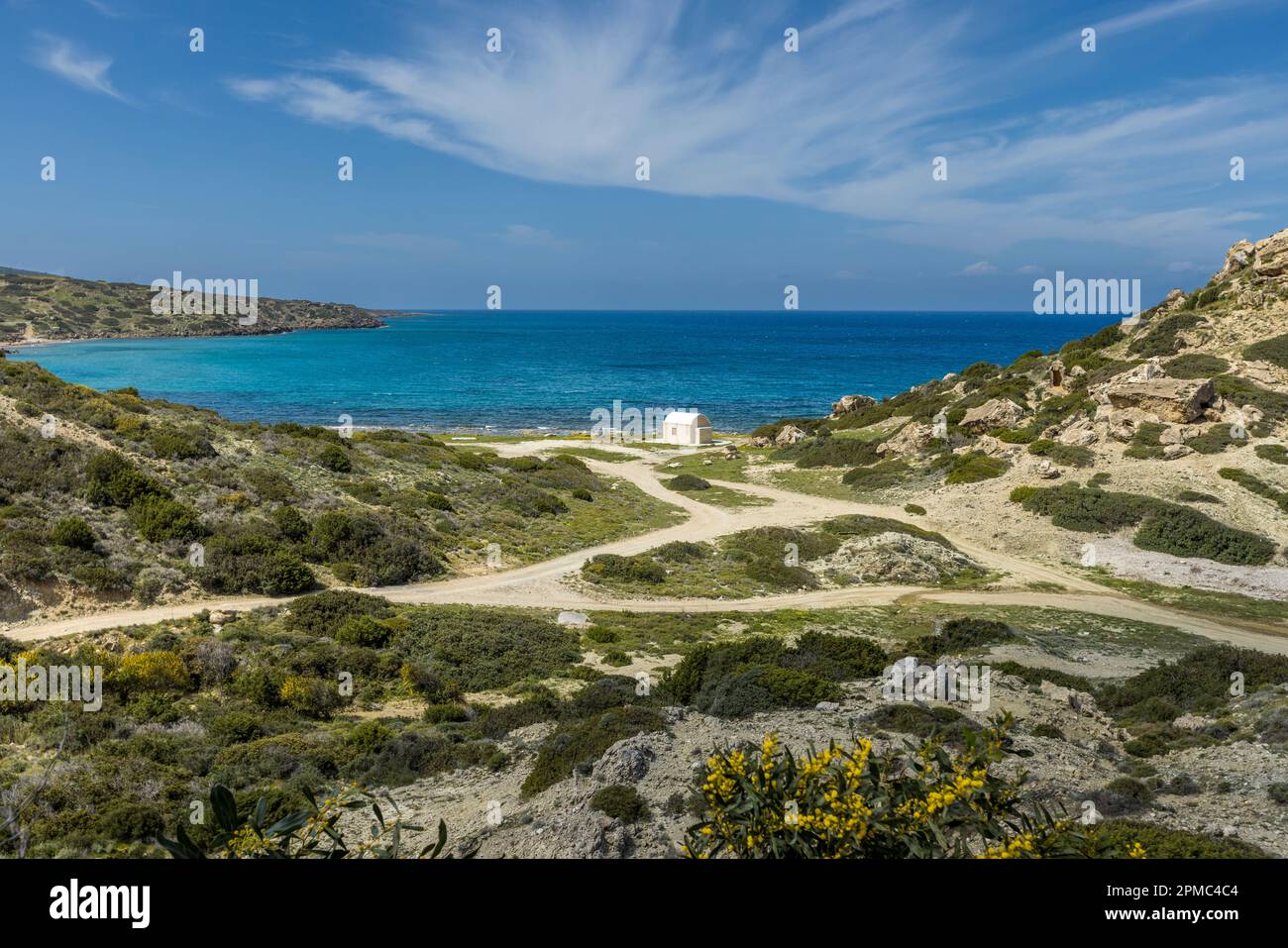 Sentier de la crique de chypre Banque de photographies et d’images à ...