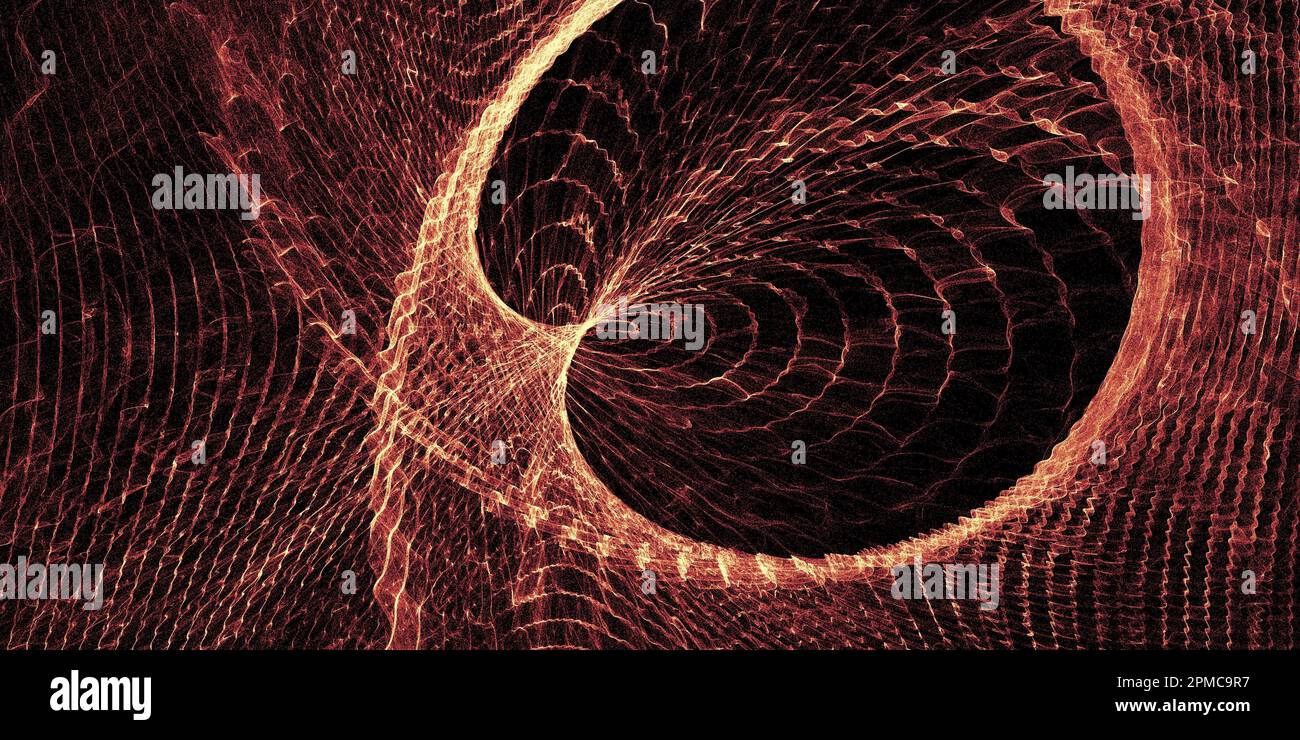 Particules de bruit de grain. sable sous forme de vagues. Chladni Sound ...