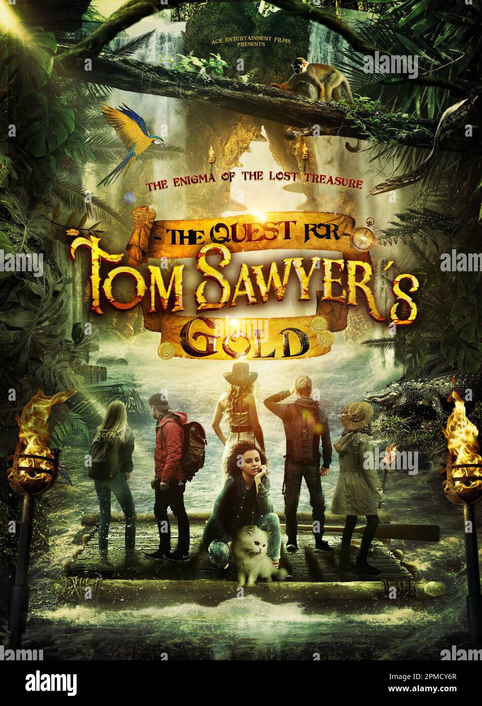 LA QUÊTE DE L'OR DE TOM SAWYER, affiche, Deja Monique Cruz (bas), 2023 ...