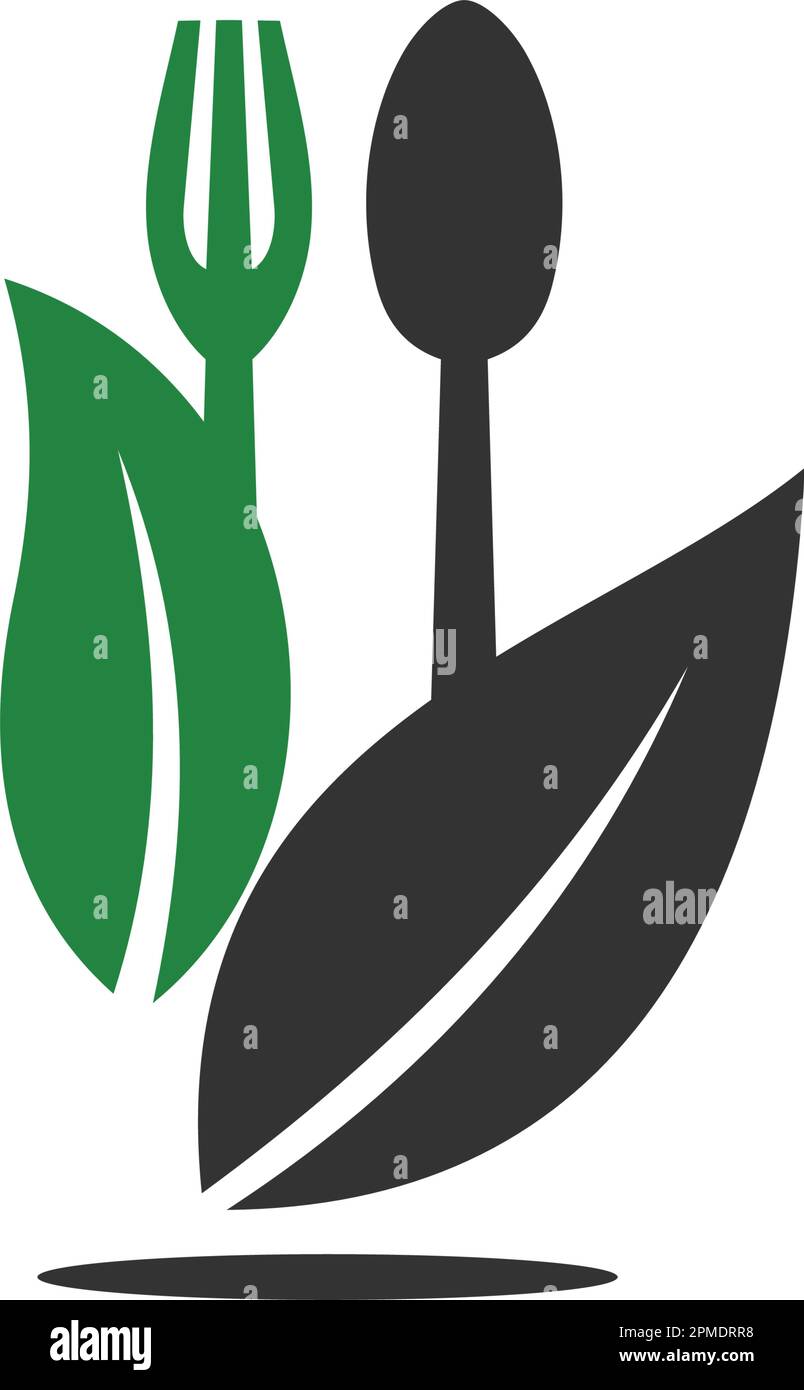 modèle de logo d'aliments biologiques. Icône Illustration identité de ...