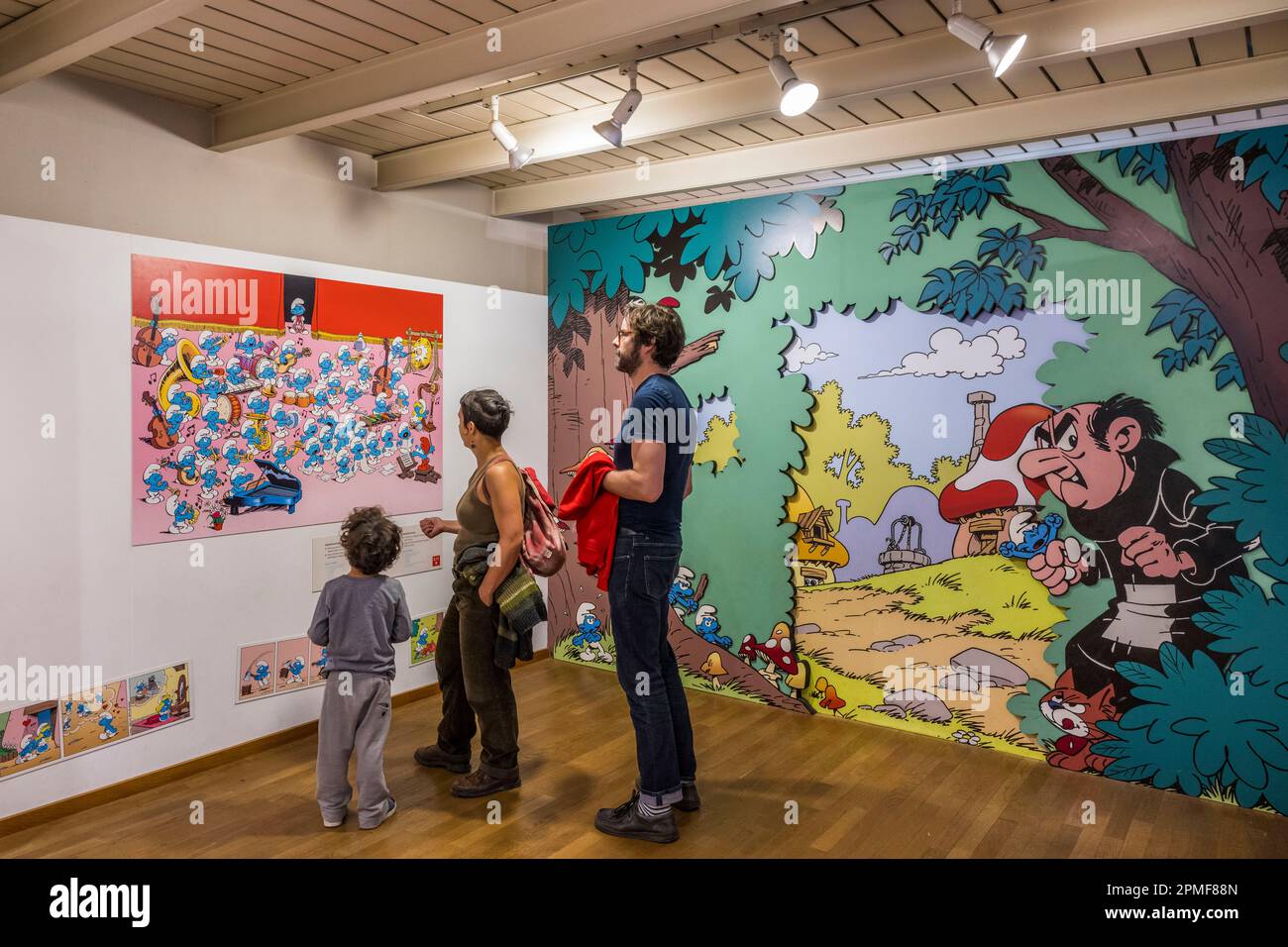 Belgique, Bruxelles, Centre belge de la bande dessinée (Musée de la ...