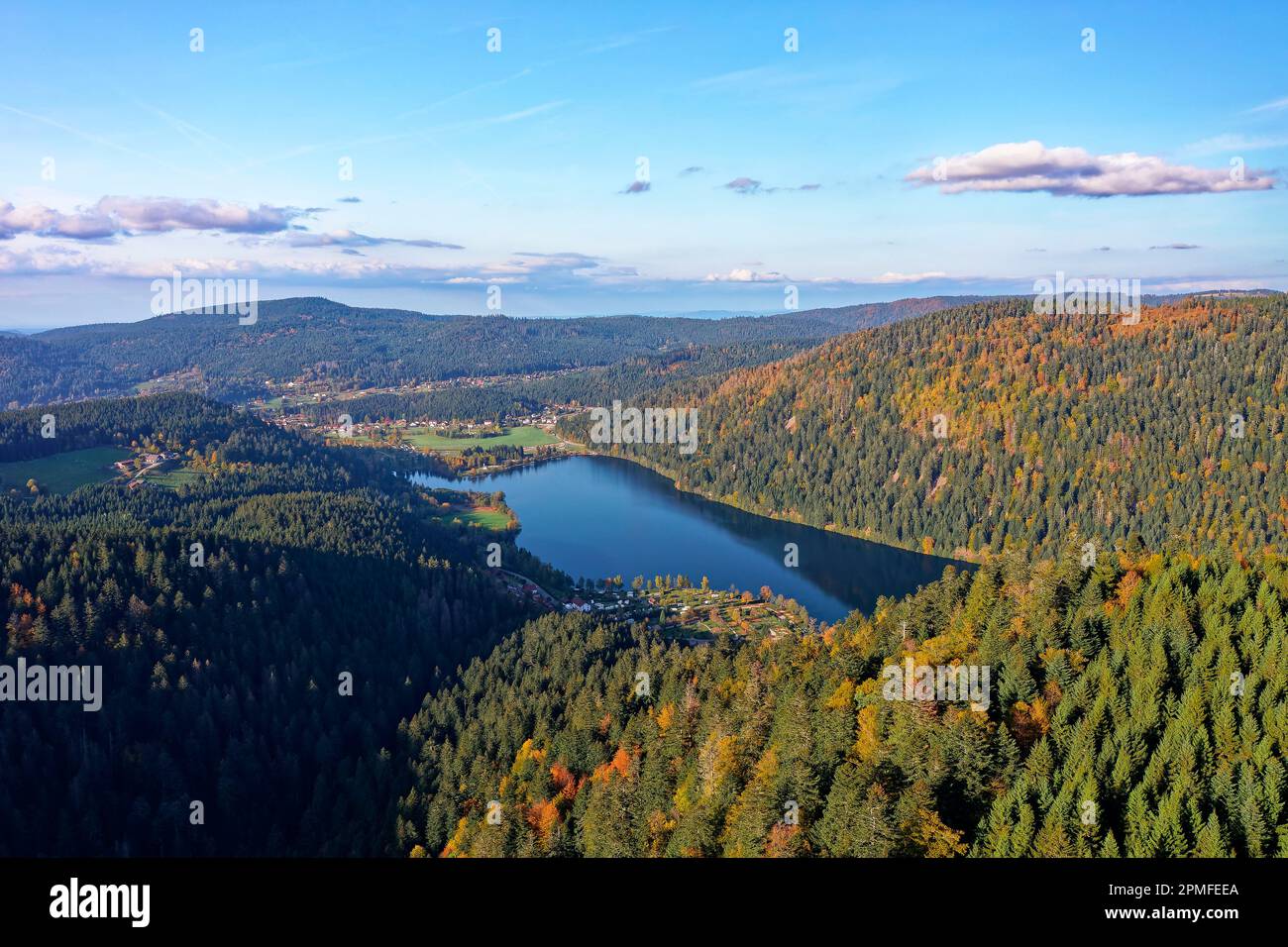 France, Vosges (88), Parc naturel régional des ballons des Vosges ...