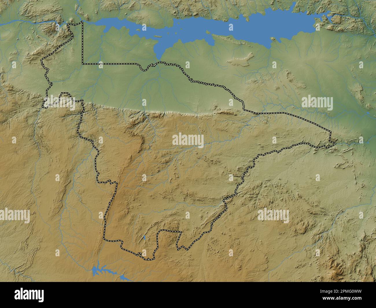 Mashonaland map Banque de photographies et d’images à haute résolution ...