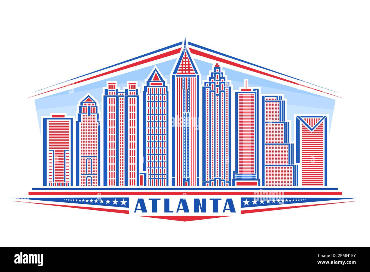 Atlanta immobilien Banque d'images détourées - Alamy
