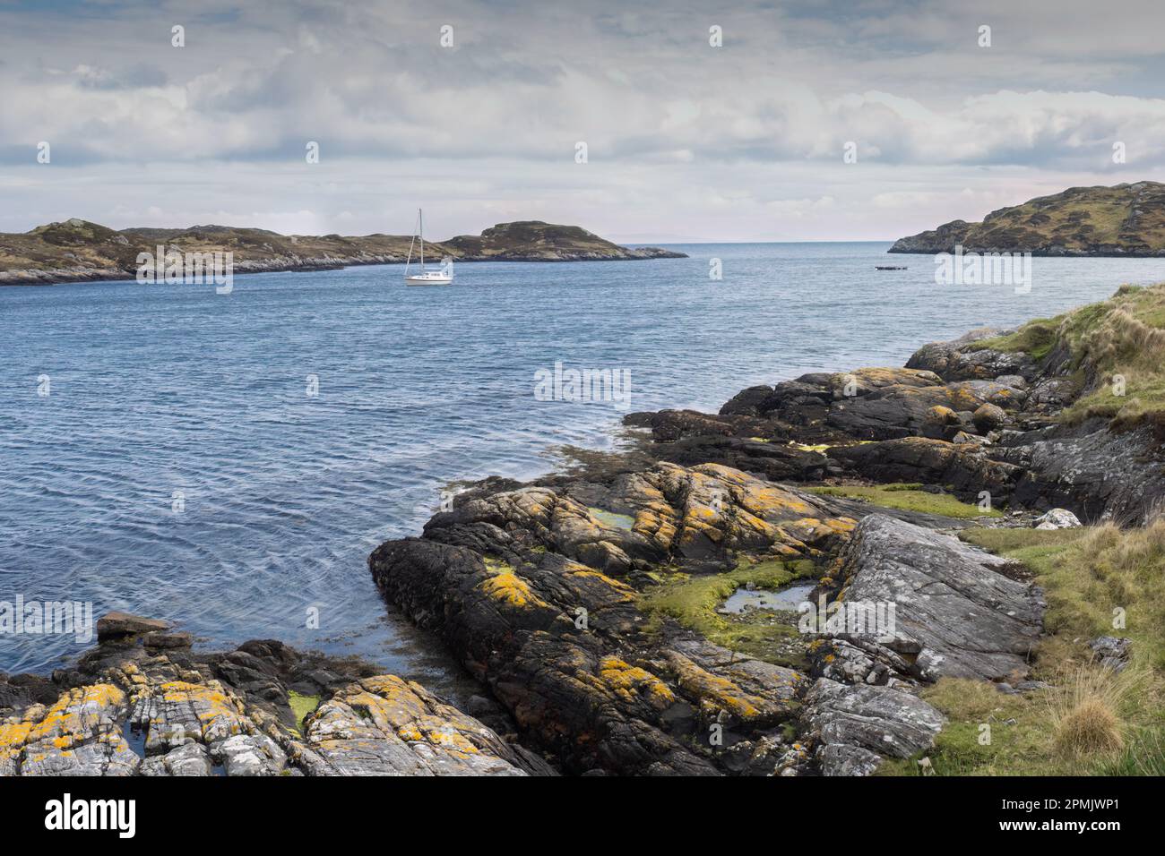 21.05.21 likisto, Harris, Hebrides extérieures. Geocrab est un petit ...