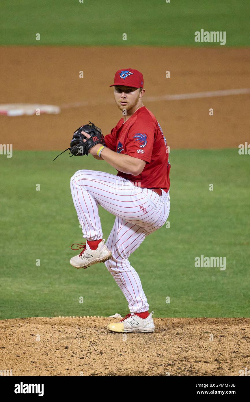 Clearwater Threshers pitcher Jack Dallas (26) during an MiLB Florida ...