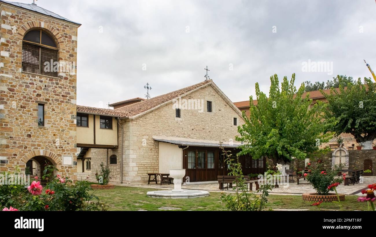 Byzantine icon panagia virgin mary Banque de photographies et d’images ...