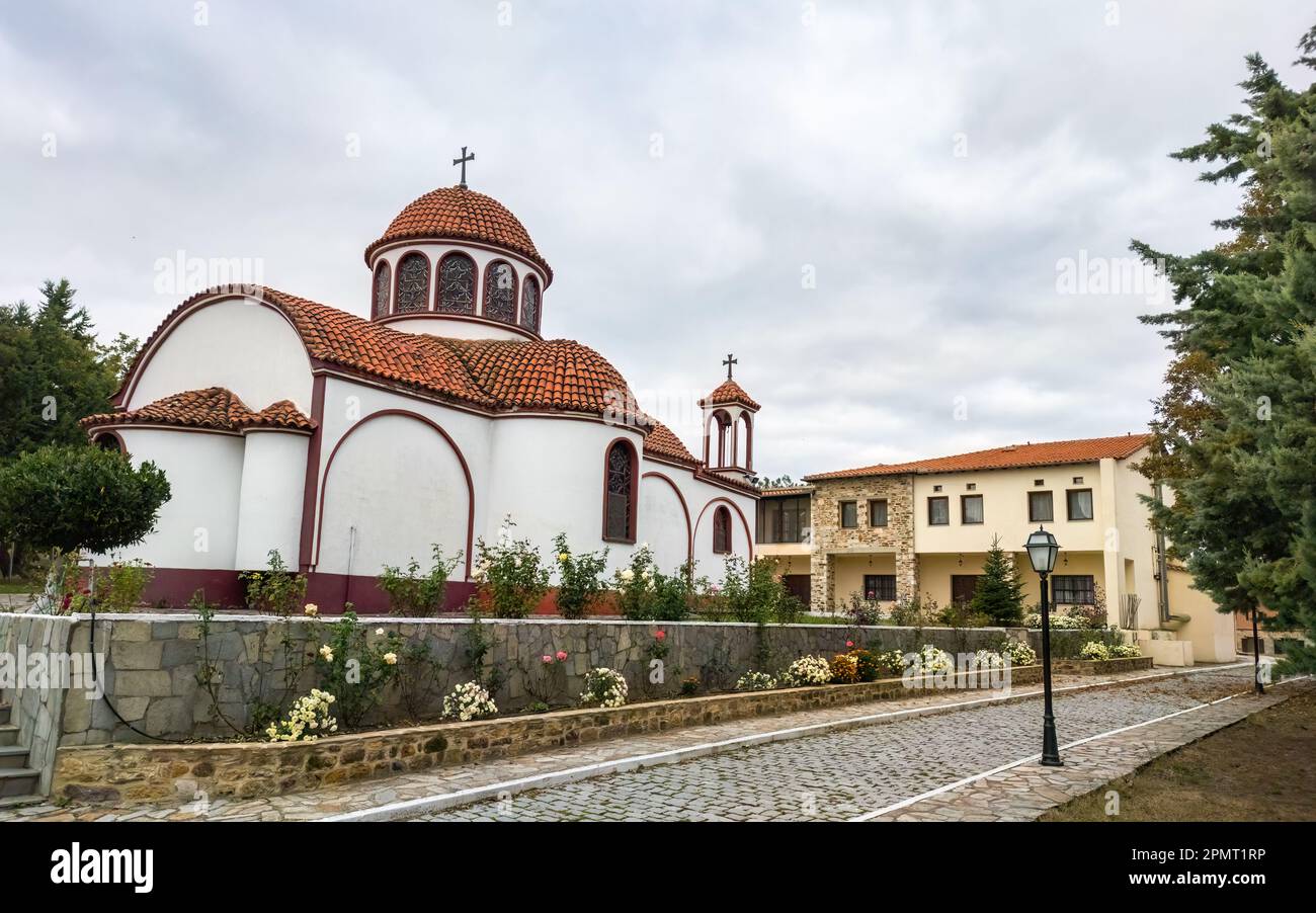 Byzantine icon panagia virgin mary Banque de photographies et d’images ...