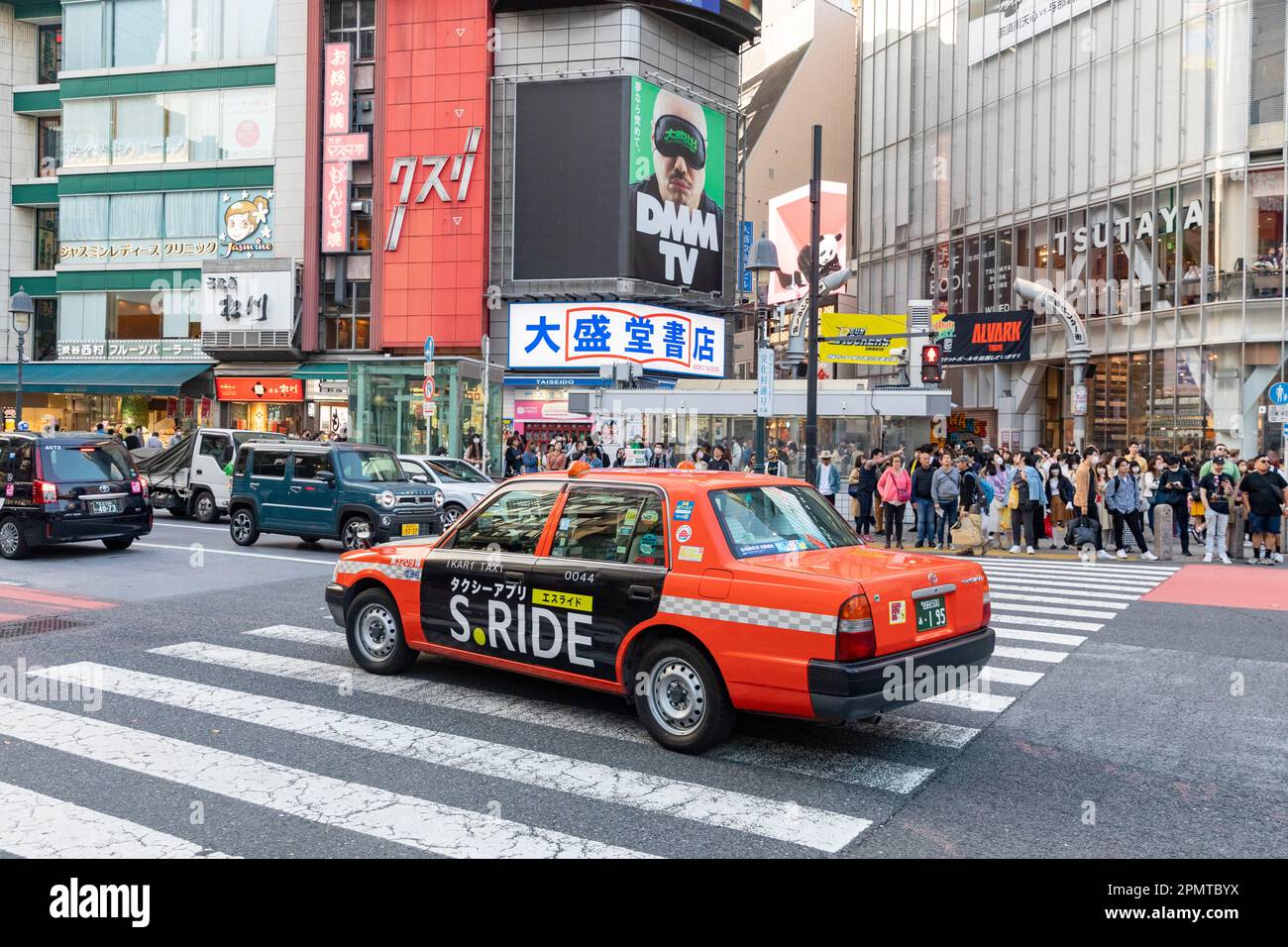 Tokyo Japan taxi avril 2023, voiture de taxi traditionnelle Toyota ...