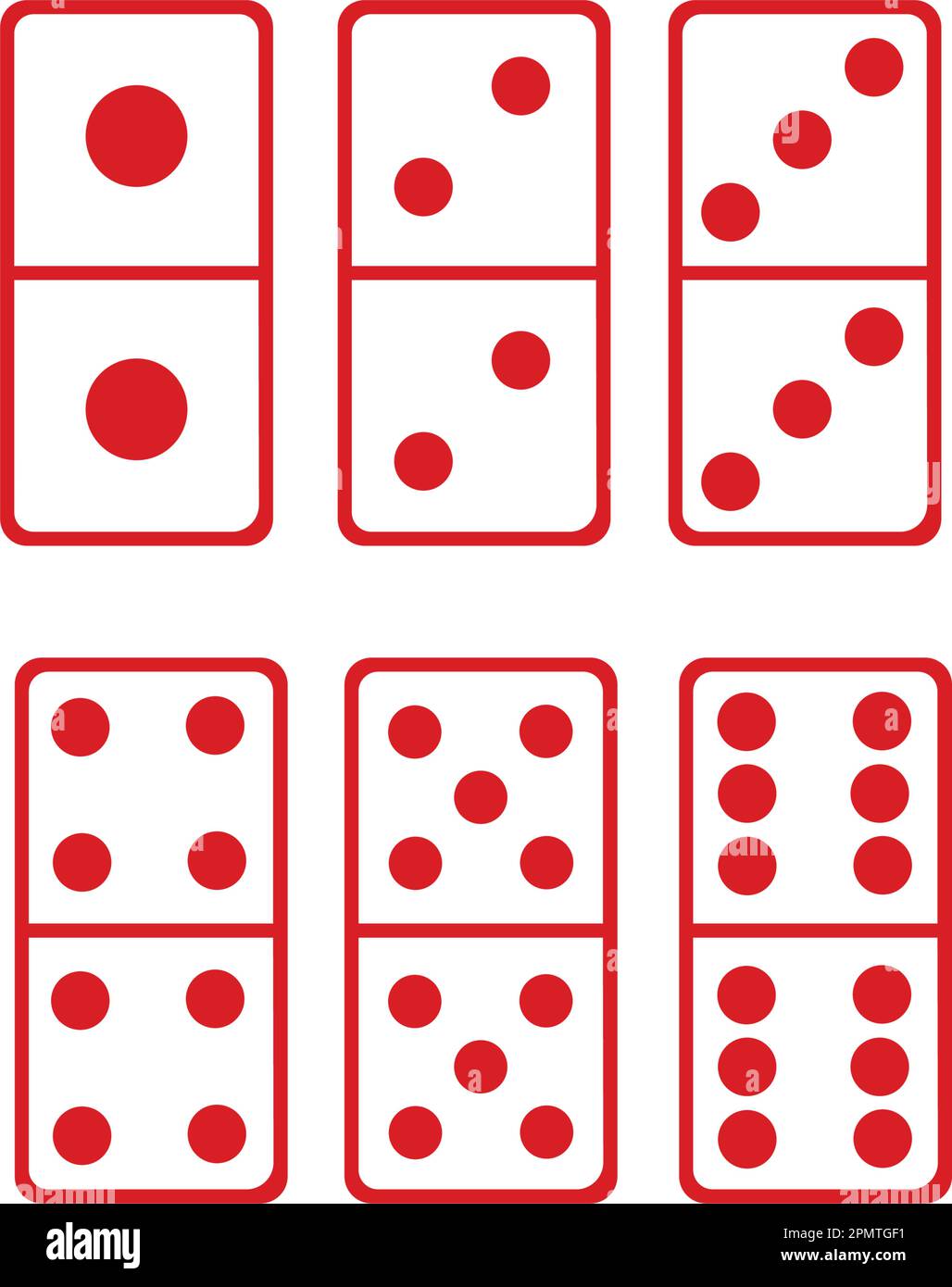 Icône dominos. motif de symbole d'illustration vectorielle Image ...