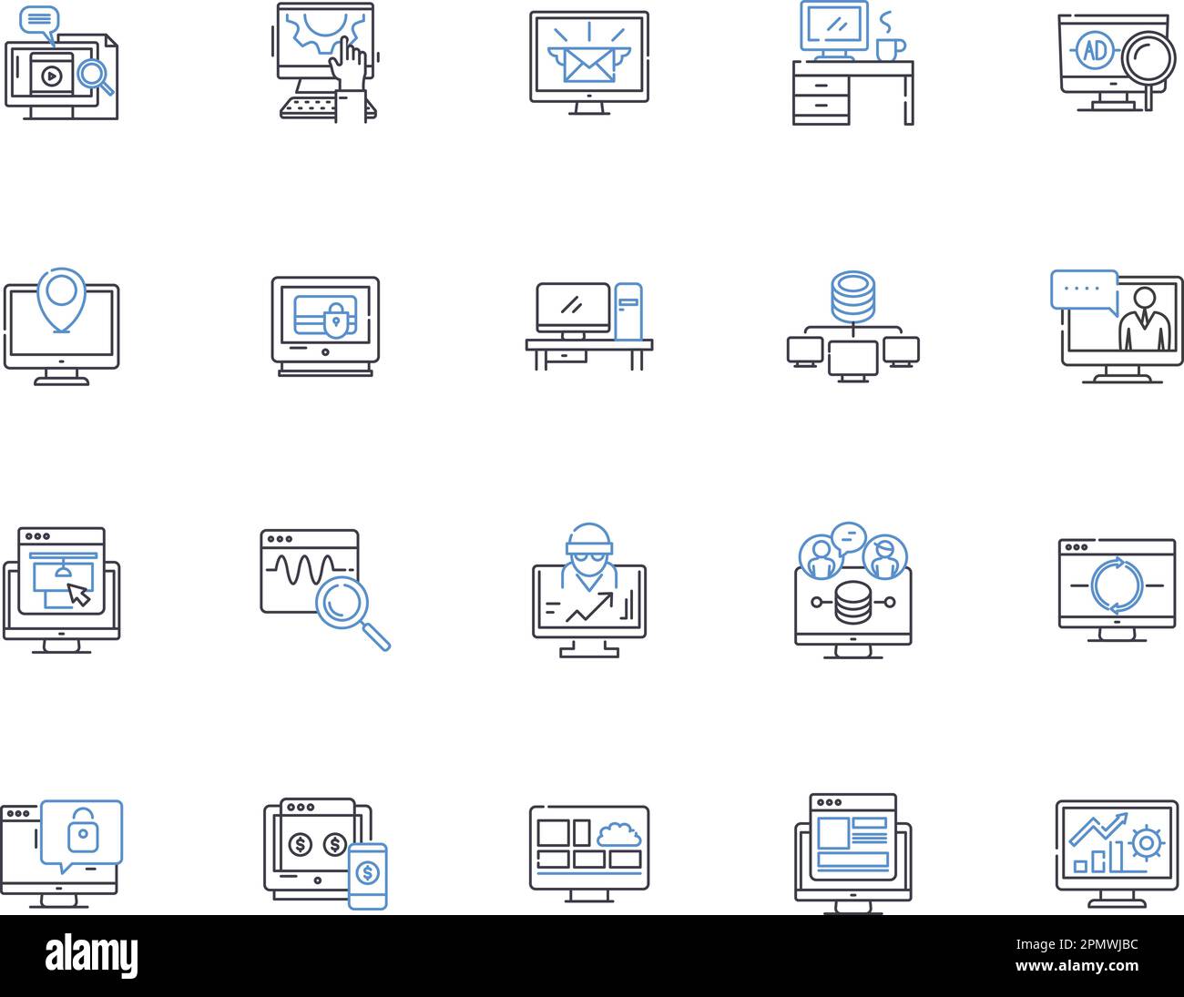 Codage informatique Banque d'images détourées - Alamy