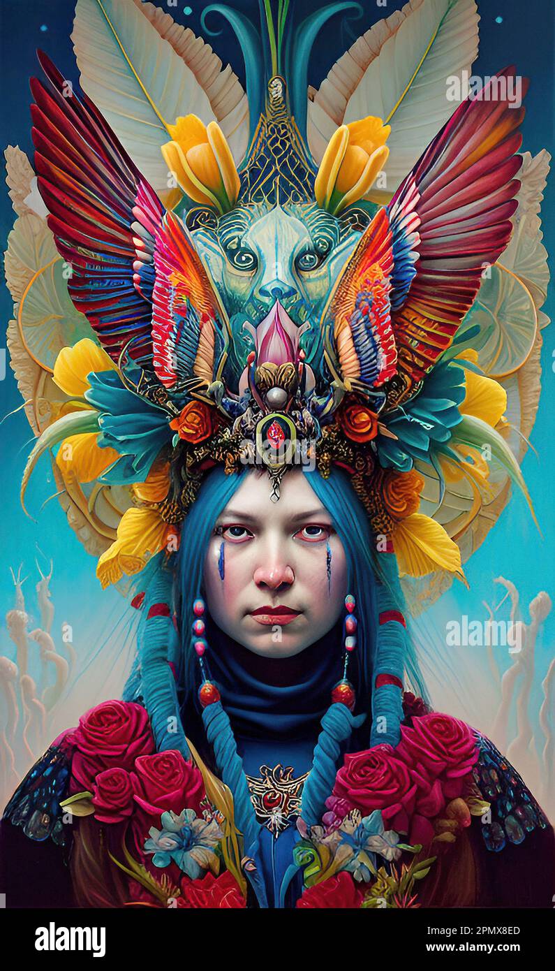 Chaman femme belle Banque de photographies et d’images à haute ...