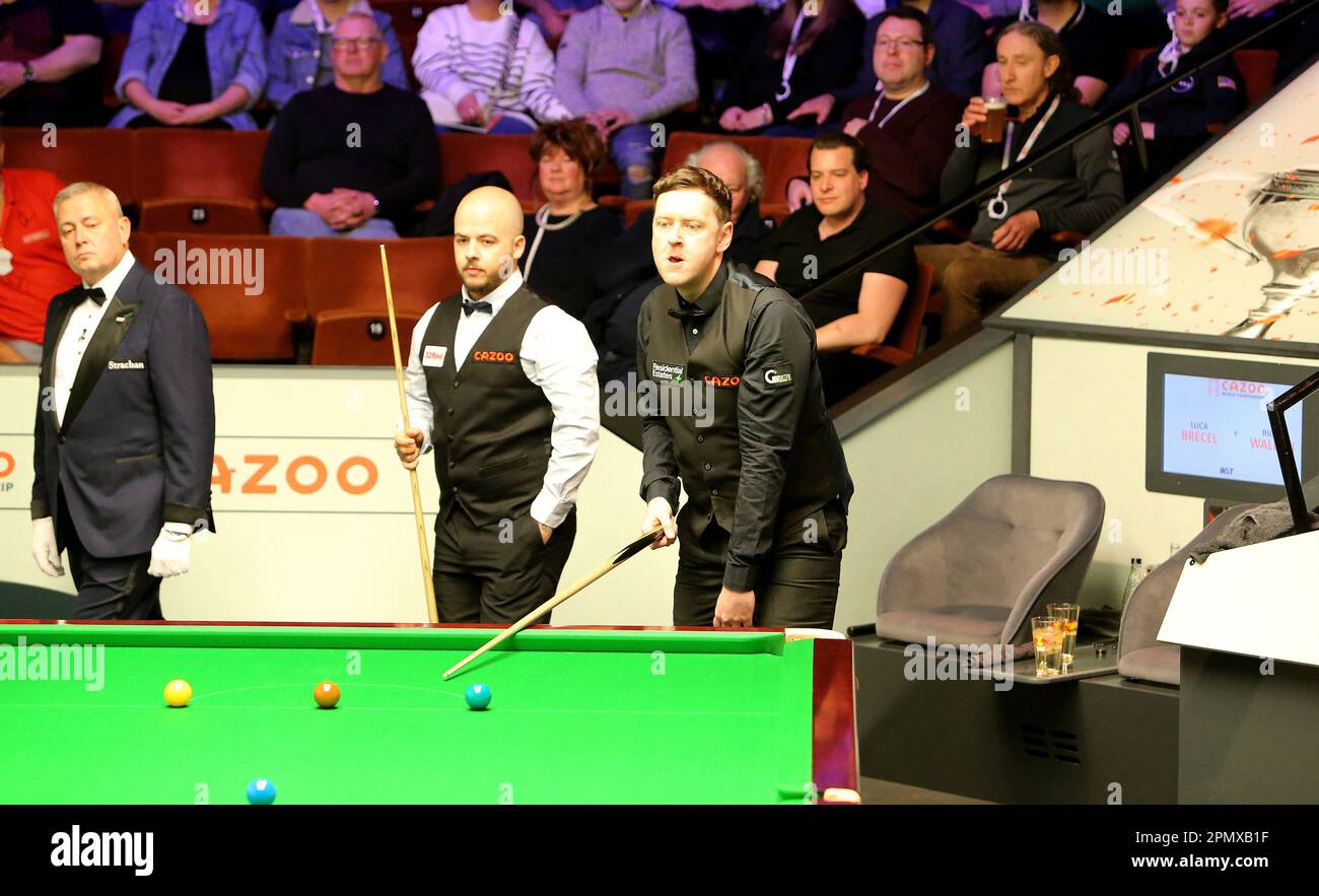 15th avril 2023; The Crucible, Sheffield, Angleterre: 2023 Cazoo World ...
