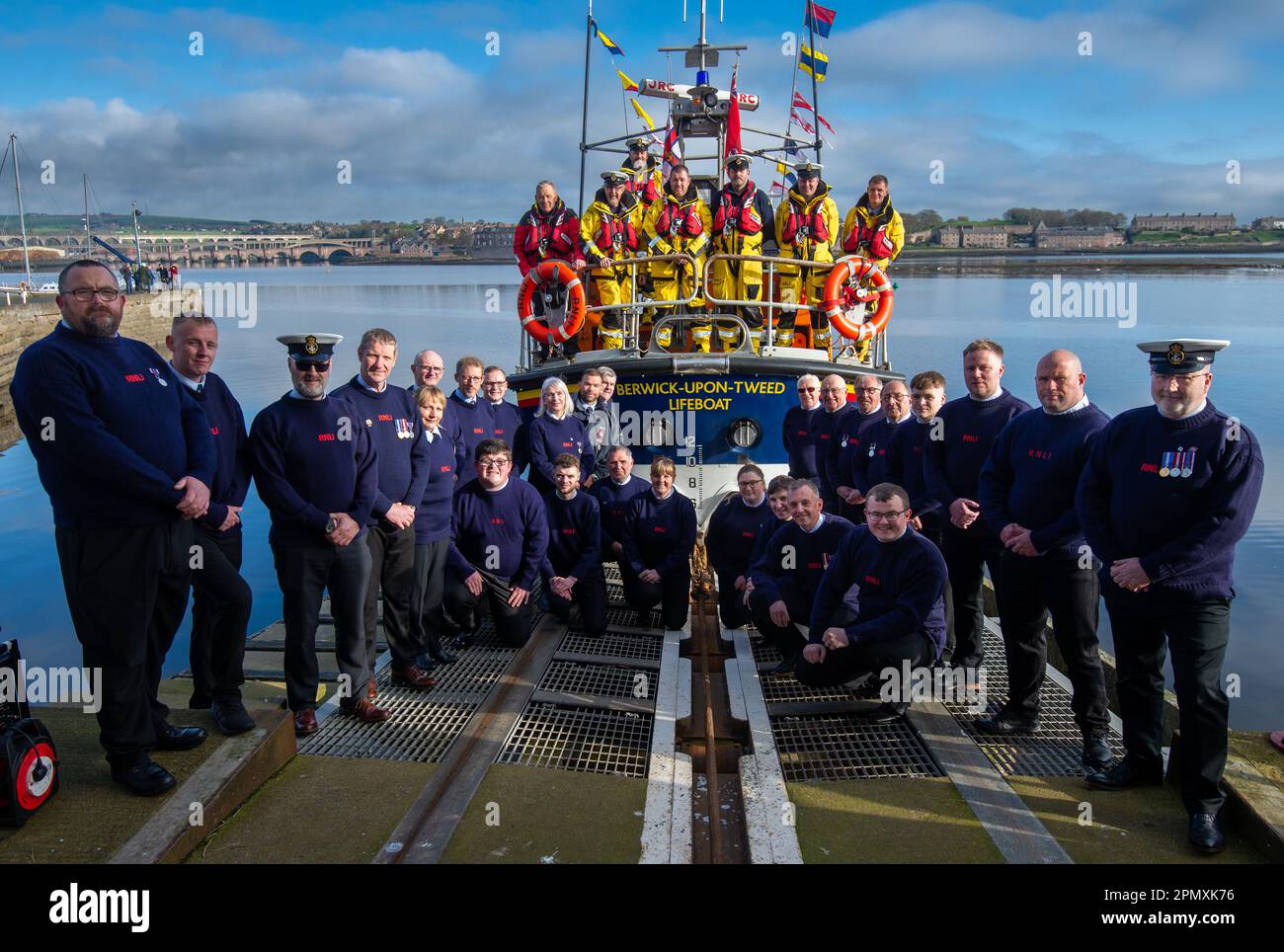 15 avril 2023, Berwick Upon Tweed, équipe de Northumberland et équipe ...
