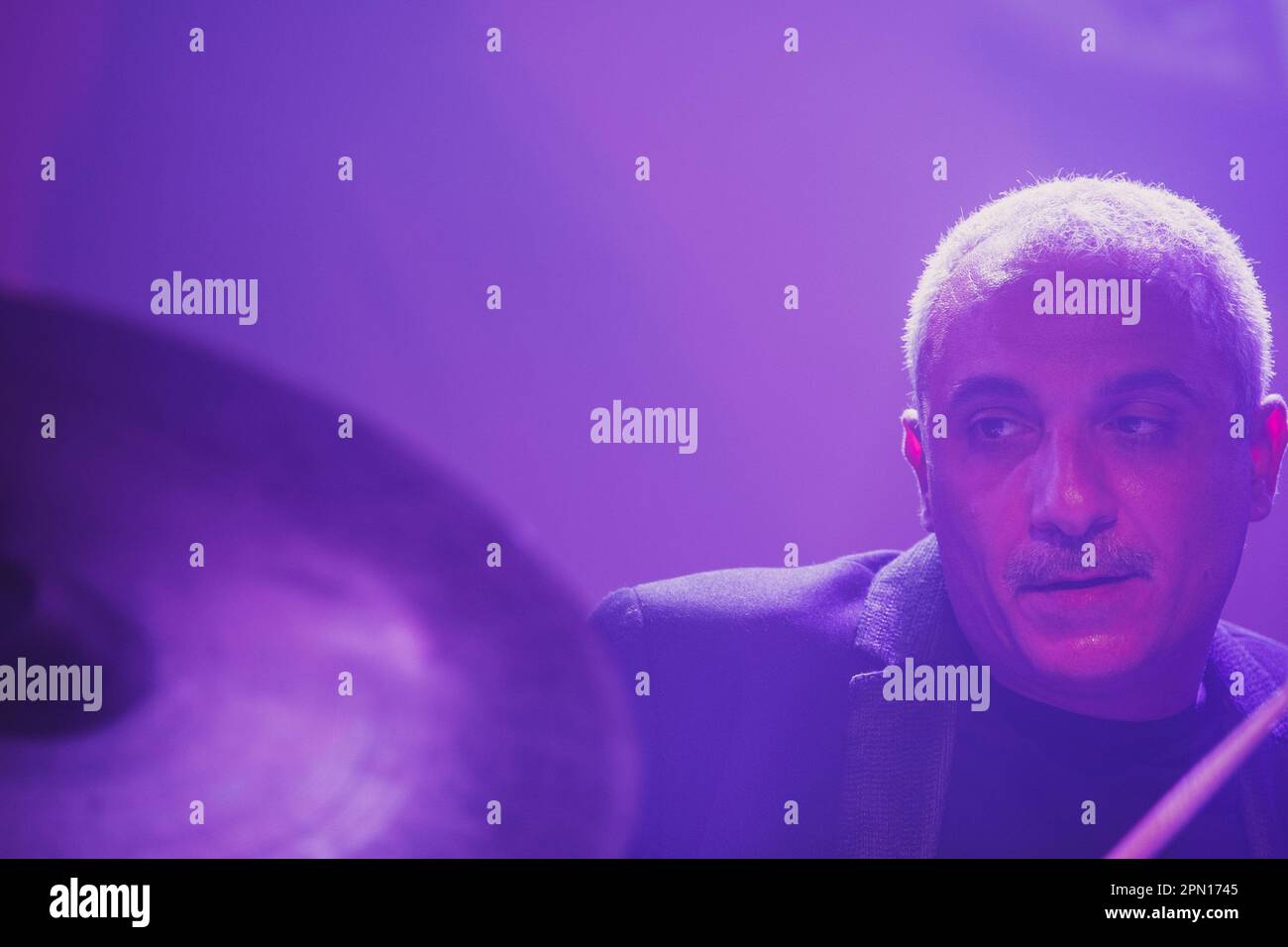 Largo venue, Rome, Italie, 15 avril 2023, Fabio Rondanini pendant le ...