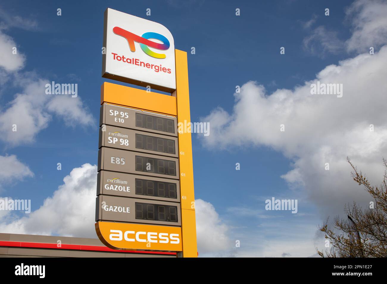 Logo énergies totales access Banque de photographies et d’images à ...