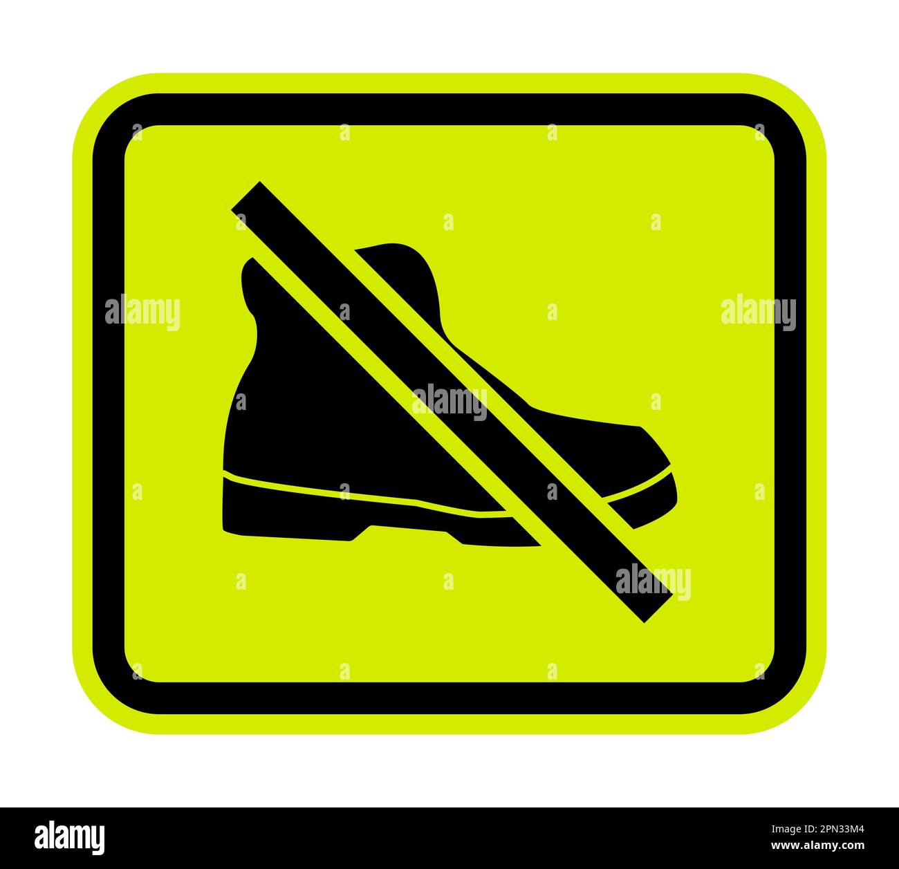 Enlever les chaussures Banque d'images vectorielles - Alamy