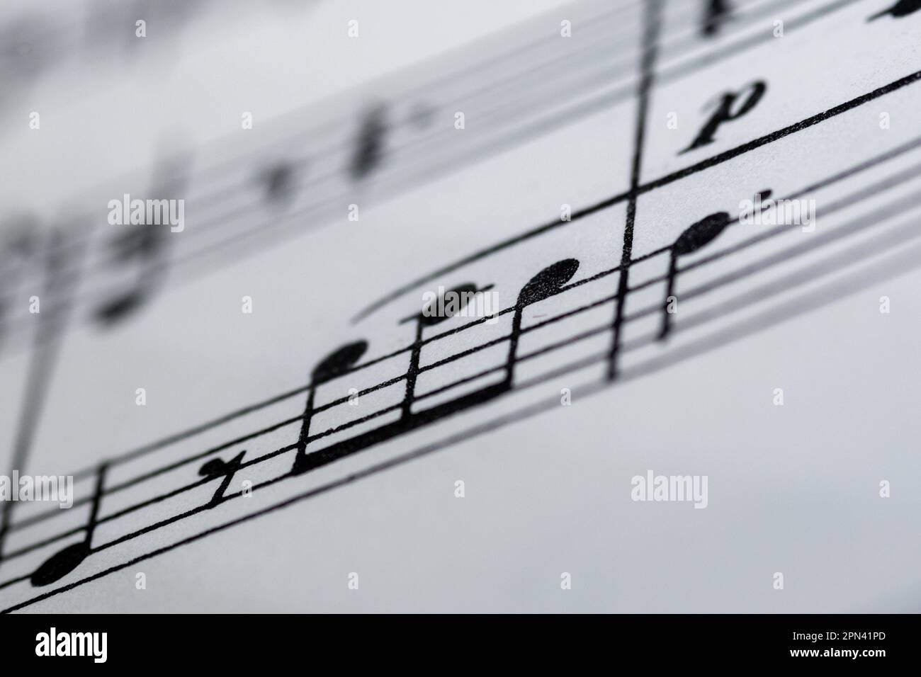 Treble lines Banque de photographies et d’images à haute résolution - Alamy