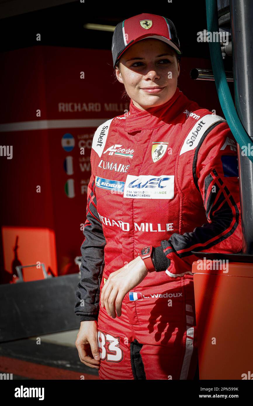 16 avril 2023, Rome, Portugal : WADOUX Lilou (fra), Richard mille AF ...