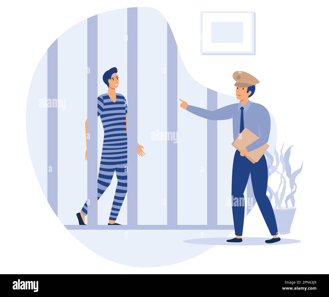 Délinquance juvénile délinquant juvénile Banque d'images vectorielles ...