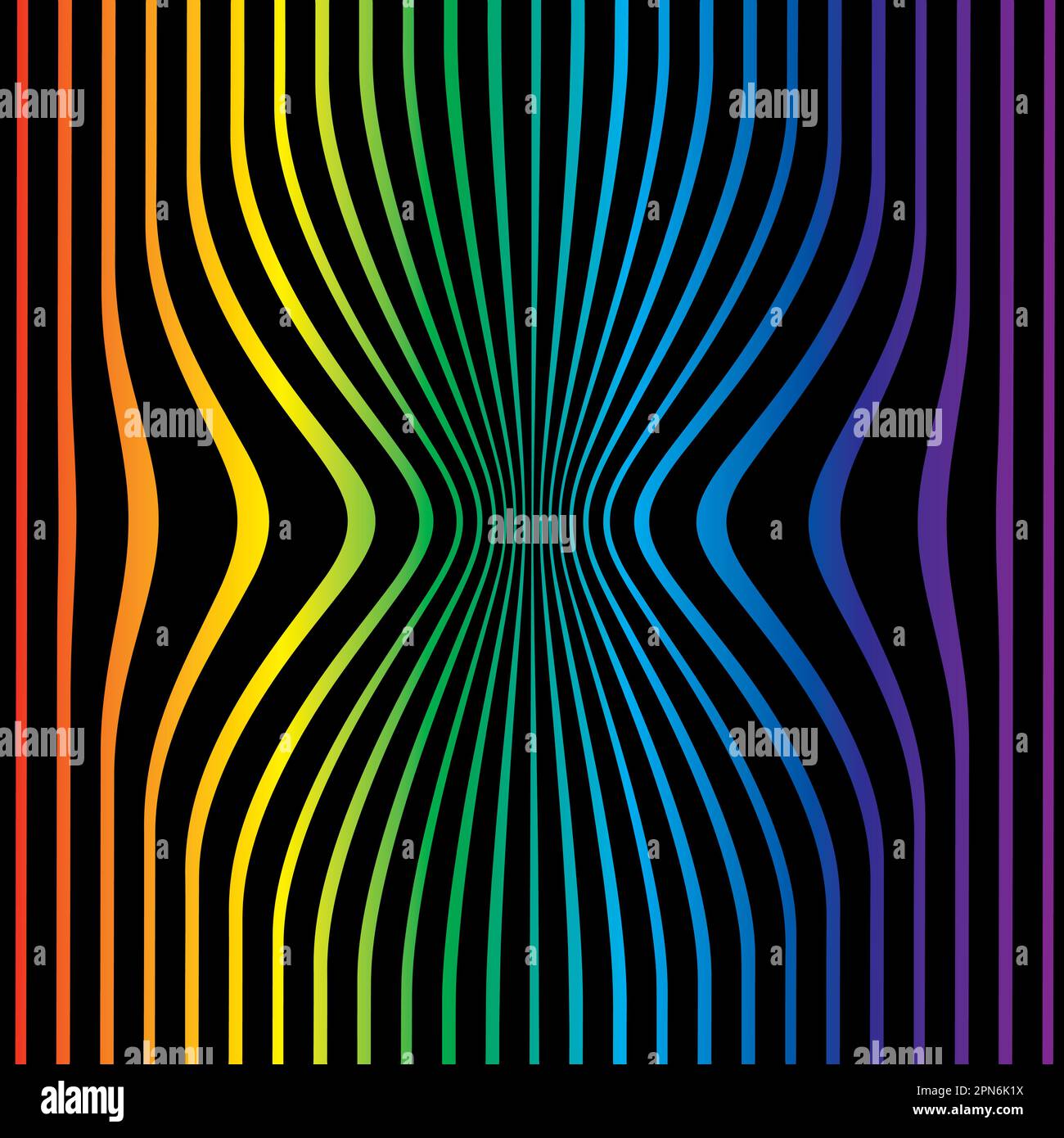Lignes et couleurs Banque d'images vectorielles - Alamy