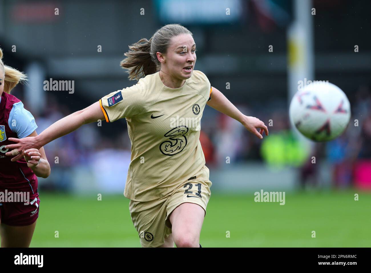 Niamh Charles de Chelsea lors de la Vitality Women's FA Cup, demi ...