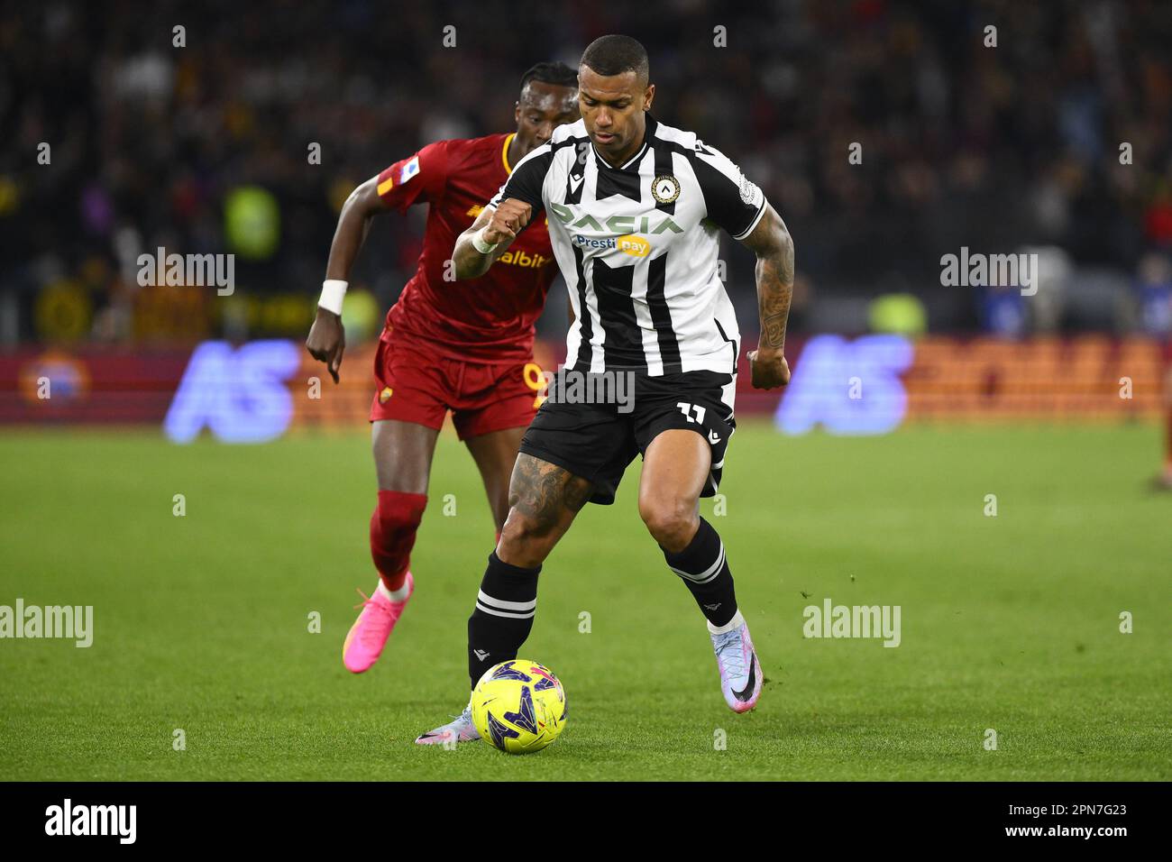 16 avril 2023, Rome, Italie: Wallace de Calcio Udinese pendant les 30th ...