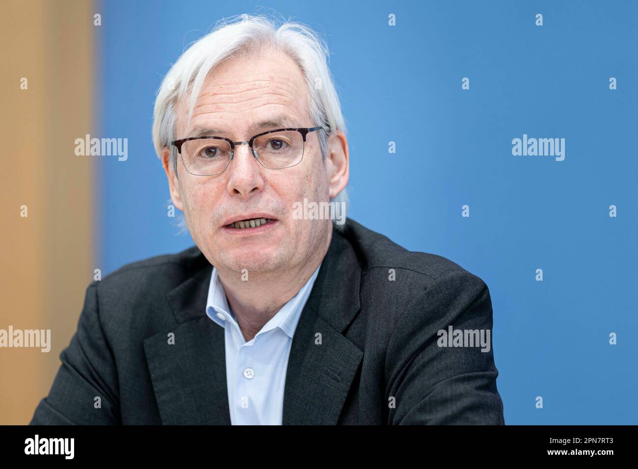 Berlin, Allemagne. 17th avril 2023. M. Thomas Heimer, membre du conseil ...